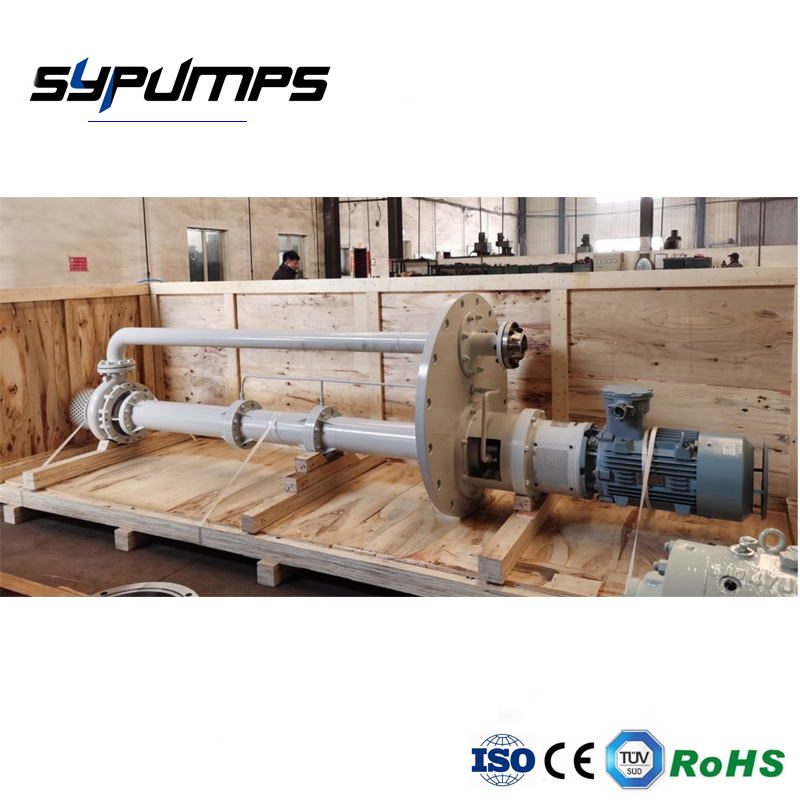 API610 VS4 Petrochemical Vertical Long Shaft Semi Submersible Turbine ...